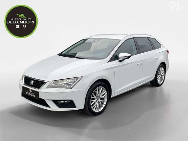 White SEAT Leon 2020 in Kaunas, with an engine capacity of 2.00 L and mileage of 54 thousand km for 22682 €, photo 1 on AUTOMOTO.COM.LV