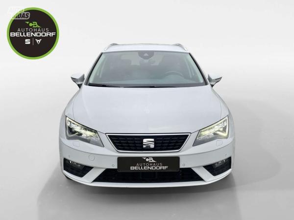 White SEAT Leon 2020 in Kaunas, with an engine capacity of 2.00 L and mileage of 54 thousand km for 22682 €, photo 8 on AUTOMOTO.COM.LV