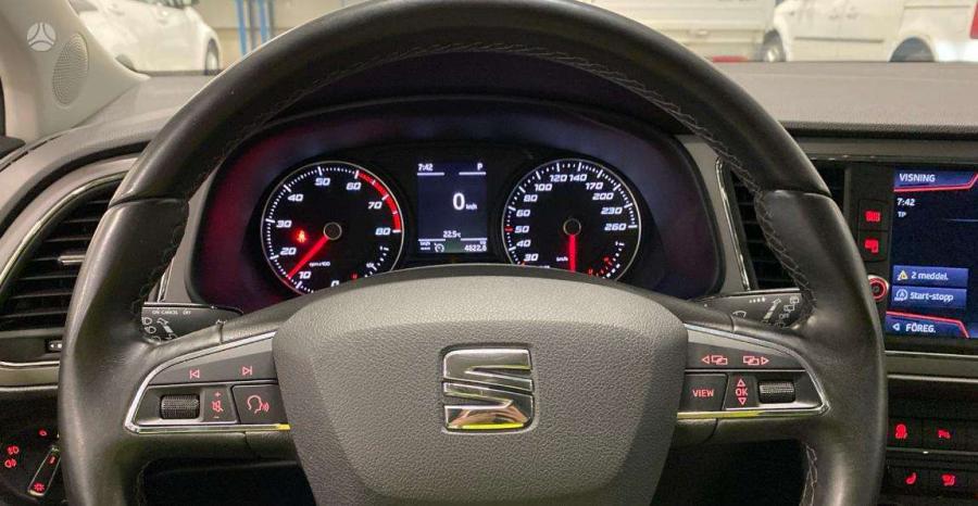 Balts SEAT Leon 2020 Viļņa, ar dzinēja tilpumu 1.50 L un nobraukumu 110 tūkst. km par 11375 €, foto 9 vietnē AUTOMOTO.COM.LV