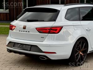 White SEAT Leon 2020 in Jelgava, with an engine capacity of 2.00 L and mileage of 50 thousand km for 21800 €, photo 17 on AUTOMOTO.COM.LV