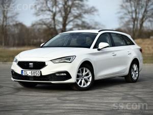 White SEAT Leon 2021 in Riga, with an engine capacity of 2.00 L and mileage of 118 thousand km for 13900 €, photo 3 on AUTOMOTO.COM.LV