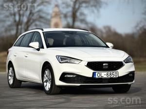 White SEAT Leon 2021 in Riga, with an engine capacity of 2.00 L and mileage of 118 thousand km for 13900 €, photo 5 on AUTOMOTO.COM.LV