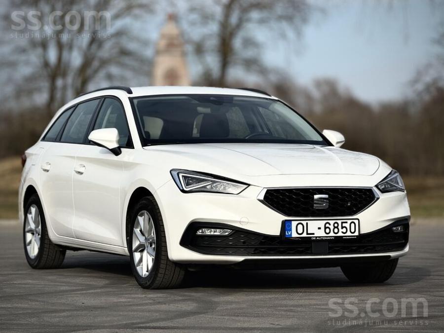 White SEAT Leon 2021 in Riga, with an engine capacity of 2.00 L and mileage of 118 thousand km for 13900 €, photo 5 on AUTOMOTO.COM.LV