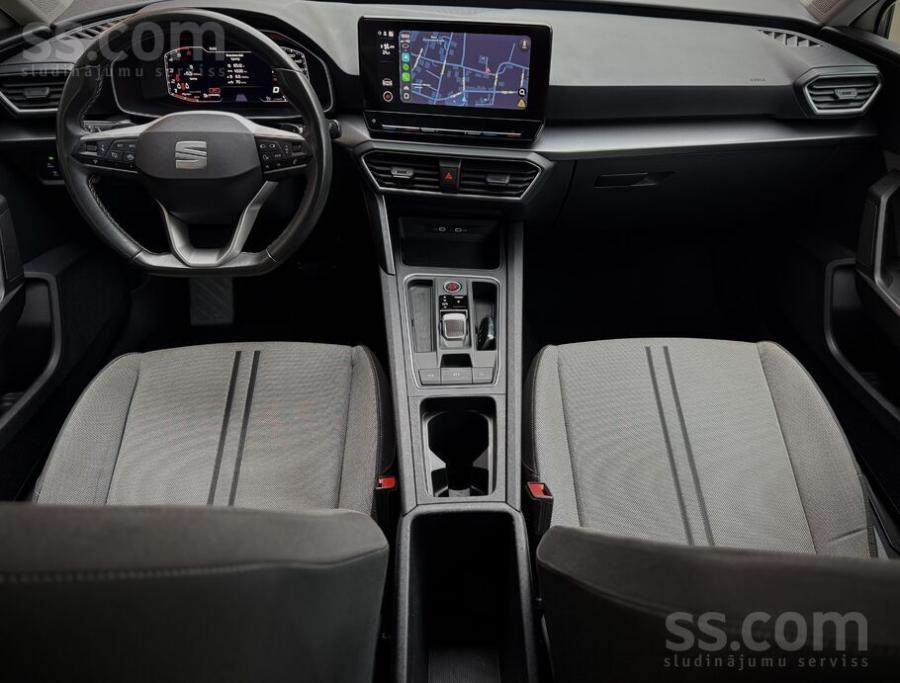 White SEAT Leon 2021 in Riga, with an engine capacity of 2.00 L and mileage of 118 thousand km for 13900 €, photo 12 on AUTOMOTO.COM.LV