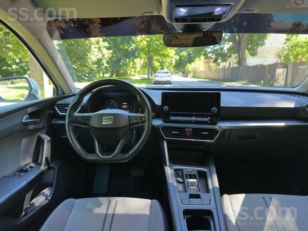 White SEAT Leon 2021 in Riga, with an engine capacity of 1.50 L and mileage of 146 thousand km for 14900 €, photo 9 on AUTOMOTO.COM.LV