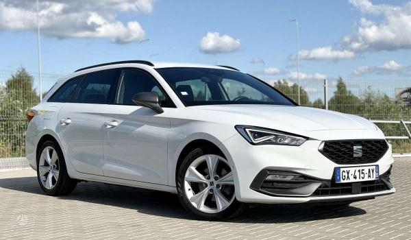 White SEAT Leon 2021 in Taurage, with an engine capacity of 1.50 L and mileage of 241 thousand km for 10400 €, photo 2 on AUTOMOTO.COM.LV