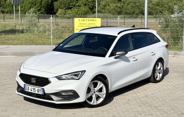 White SEAT Leon 2021 in Taurage, with an engine capacity of 1.50 L and mileage of 241 thousand km for 10400 €, photo 5 on AUTOMOTO.COM.LV