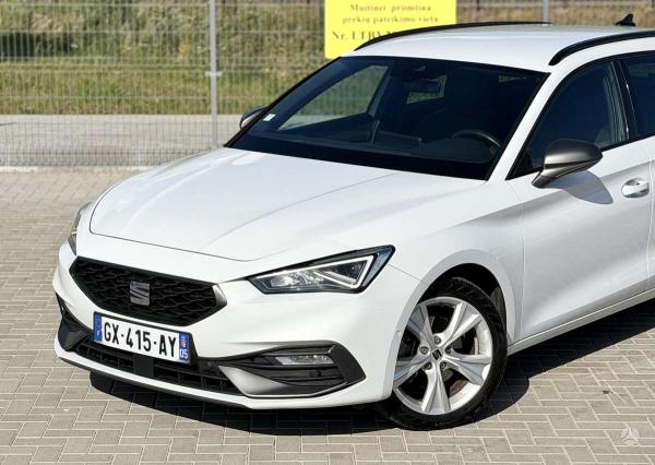 White SEAT Leon 2021 in Taurage, with an engine capacity of 1.50 L and mileage of 241 thousand km for 10400 €, photo 6 on AUTOMOTO.COM.LV