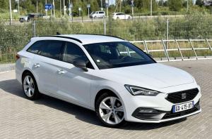 White SEAT Leon 2021 in Taurage, with an engine capacity of 1.50 L and mileage of 241 thousand km for 10400 €, photo 9 on AUTOMOTO.COM.LV