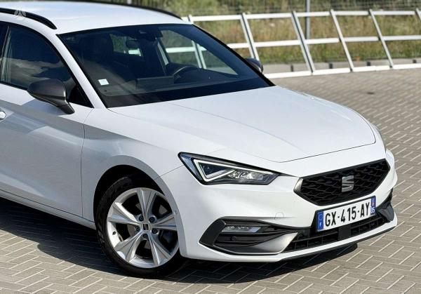 White SEAT Leon 2021 in Taurage, with an engine capacity of 1.50 L and mileage of 241 thousand km for 10400 €, photo 9 on AUTOMOTO.COM.LV