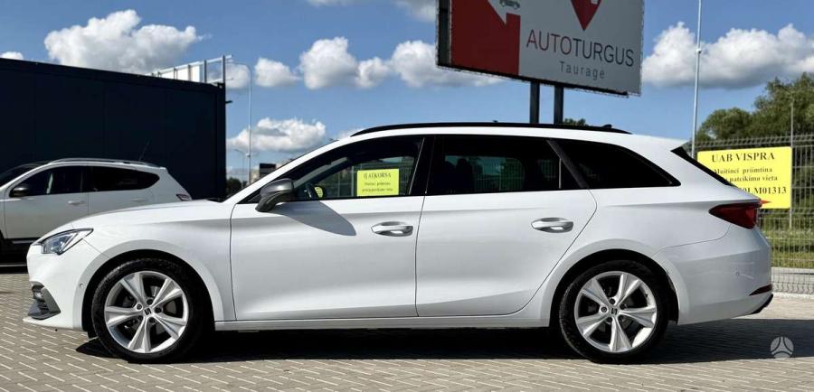 White SEAT Leon 2021 in Taurage, with an engine capacity of 1.50 L and mileage of 241 thousand km for 10400 €, photo 11 on AUTOMOTO.COM.LV