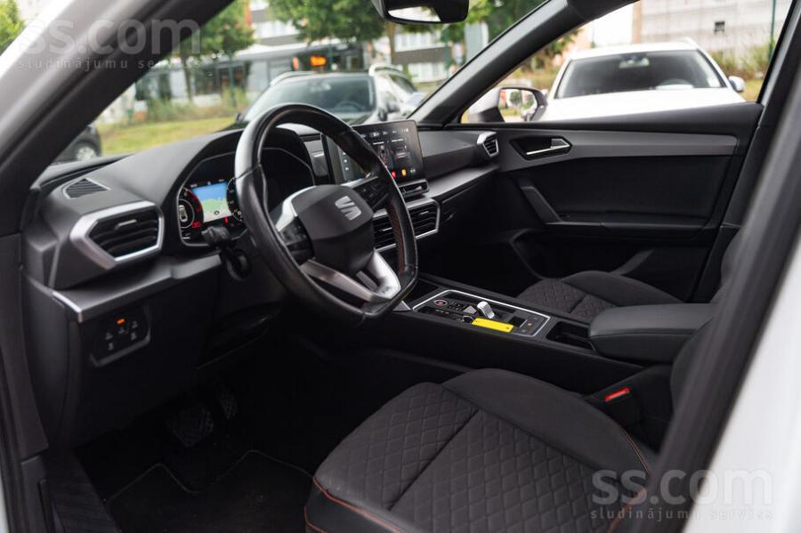 Balts SEAT Leon 2021 Liepāja, ar dzinēja tilpumu 1.50 L un nobraukumu 241 tūkst. km par 12000 €, foto 13 vietnē AUTOMOTO.COM.LV