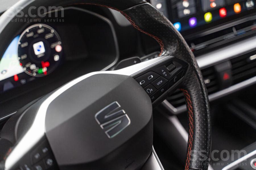 Balts SEAT Leon 2021 Liepāja, ar dzinēja tilpumu 1.50 L un nobraukumu 241 tūkst. km par 12000 €, foto 23 vietnē AUTOMOTO.COM.LV