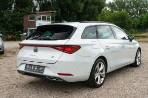 White SEAT Leon 2021 in Liepaja, with an engine capacity of 1.50 L and mileage of 241 thousand km for 12000 €, photo 7 on AUTOMOTO.COM.LV