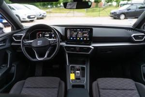 White SEAT Leon 2021 in Liepaja, with an engine capacity of 1.50 L and mileage of 241 thousand km for 12000 €, photo 27 on AUTOMOTO.COM.LV