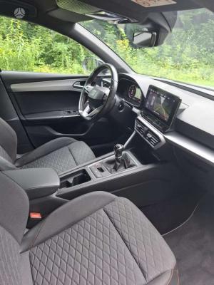 White SEAT Leon 2021 in Marijampole, with an engine capacity of 1.50 L and mileage of 260 thousand km for 9999 €, photo 13 on AUTOMOTO.COM.LV