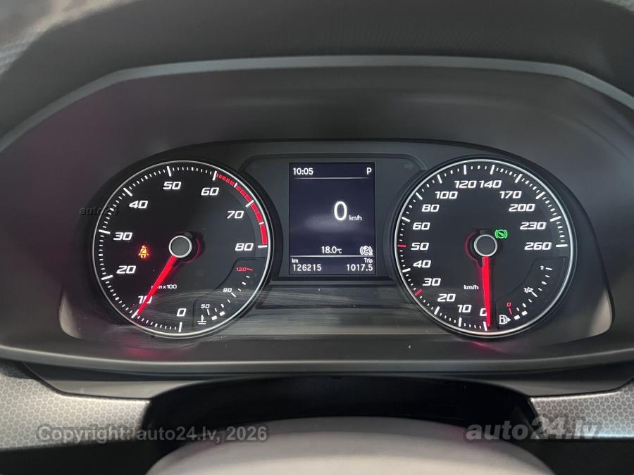White SEAT Leon 2021 in Tallinn, with an engine capacity of 1.50 L and mileage of 126 thousand km for 16500 €, photo 11 on AUTOMOTO.COM.LV