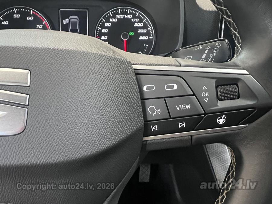 White SEAT Leon 2021 in Tallinn, with an engine capacity of 1.50 L and mileage of 126 thousand km for 16500 €, photo 18 on AUTOMOTO.COM.LV