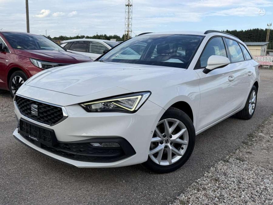 Balts SEAT Leon 2022 Viļņa, ar dzinēja tilpumu 1.00 L un nobraukumu 148 tūkst. km par 11390 €, foto 1 vietnē AUTOMOTO.COM.LV
