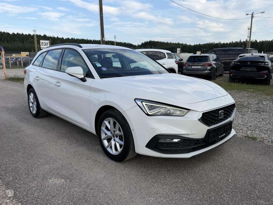 Balts SEAT Leon 2022 Viļņa, ar dzinēja tilpumu 1.00 L un nobraukumu 148 tūkst. km par 11390 €, foto 7 vietnē AUTOMOTO.COM.LV