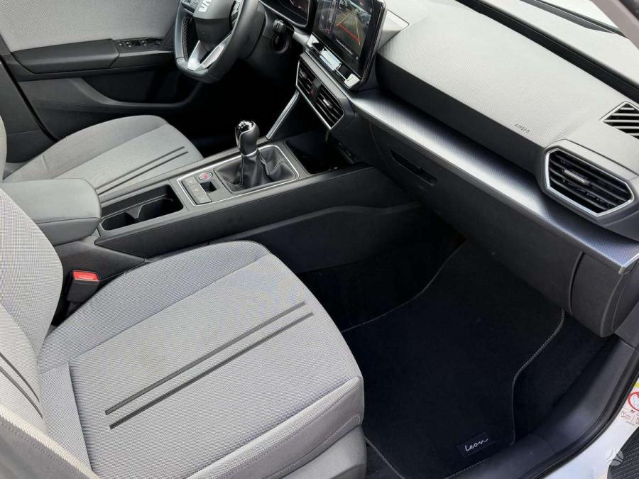 Balts SEAT Leon 2022 Viļņa, ar dzinēja tilpumu 1.00 L un nobraukumu 148 tūkst. km par 11390 €, foto 14 vietnē AUTOMOTO.COM.LV