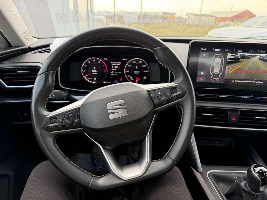 Balts SEAT Leon 2022 Viļņa, ar dzinēja tilpumu 1.00 L un nobraukumu 148 tūkst. km par 11390 €, foto 26 vietnē AUTOMOTO.COM.LV