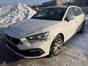 Balts SEAT Leon 2023 Viļņa, ar dzinēja tilpumu 1.97 L un nobraukumu 113 tūkst. km par 9600 €, foto  vietnē AUTOMOTO.COM.LV