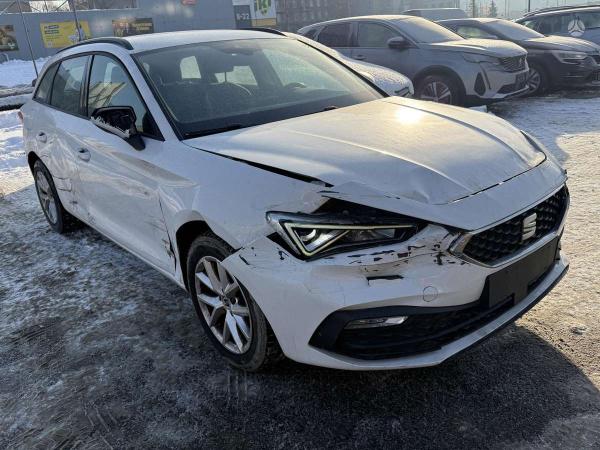 Balts SEAT Leon 2023 Viļņa, ar dzinēja tilpumu 1.97 L un nobraukumu 113 tūkst. km par 9600 €, foto 2 vietnē AUTOMOTO.COM.LV