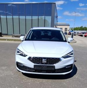 Balts SEAT Leon 2023 Šauļi, ar dzinēja tilpumu 1.50 L un nobraukumu 39 tūkst. km par 19200 €, foto 6 vietnē AUTOMOTO.COM.LV