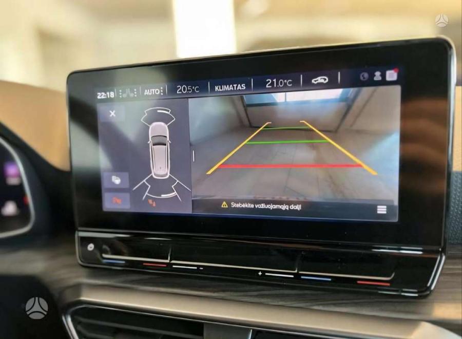 Balts SEAT Leon 2023 Šauļi, ar dzinēja tilpumu 1.50 L un nobraukumu 39 tūkst. km par 19200 €, foto 27 vietnē AUTOMOTO.COM.LV