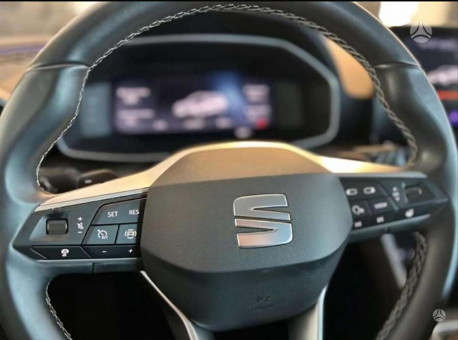Balts SEAT Leon 2023 Šauļi, ar dzinēja tilpumu 1.50 L un nobraukumu 39 tūkst. km par 19200 €, foto 28 vietnē AUTOMOTO.COM.LV