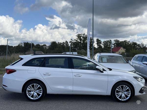White SEAT Leon 2023 in Vilnius, with an engine capacity of 1.97 L and mileage of 160 thousand km for 15900 €, photo 8 on AUTOMOTO.COM.LV