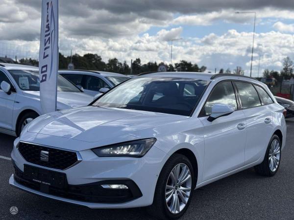 Balts SEAT Leon 2023 Viļņa, ar dzinēja tilpumu 1.97 L un nobraukumu 160 tūkst. km par 15900 €, foto 5 vietnē AUTOMOTO.COM.LV