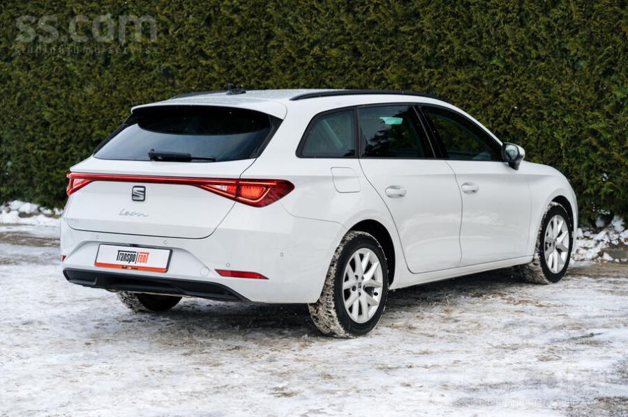 Balts SEAT Leon 2024 Rīga, ar dzinēja tilpumu 1.50 L un nobraukumu 47 tūkst. km par 19990 €, foto 6 vietnē AUTOMOTO.COM.LV