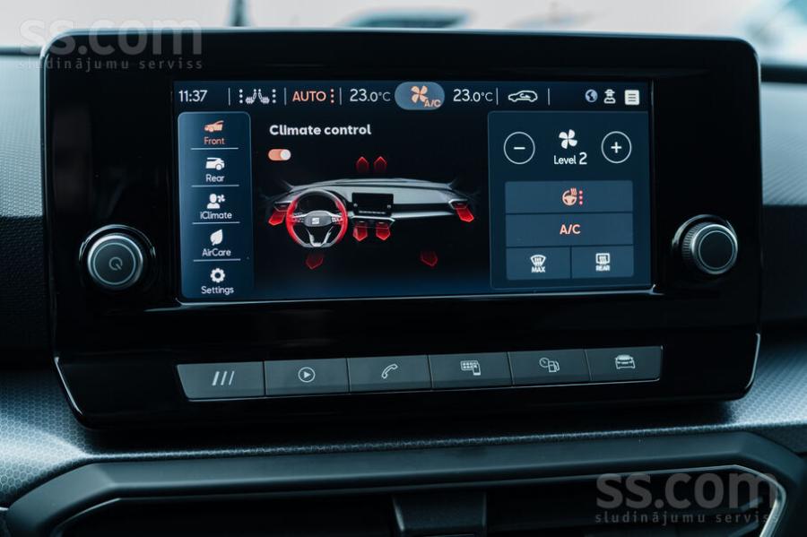 Balts SEAT Leon 2024 Rīga, ar dzinēja tilpumu 1.50 L un nobraukumu 47 tūkst. km par 19990 €, foto 21 vietnē AUTOMOTO.COM.LV
