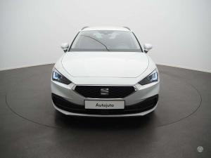 White SEAT Leon 2024 in Vilnius, with an engine capacity of 1.50 L and mileage of 50 thousand km for 20900 €, photo 3 on AUTOMOTO.COM.LV