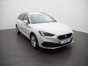 White SEAT Leon 2024 in Vilnius, with an engine capacity of 1.50 L and mileage of 50 thousand km for 20900 €, photo 4 on AUTOMOTO.COM.LV