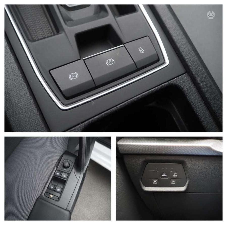 White SEAT Leon 2024 in Vilnius, with an engine capacity of 1.50 L and mileage of 50 thousand km for 20900 €, photo 14 on AUTOMOTO.COM.LV