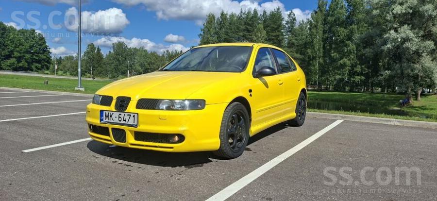 Dzeltens SEAT Leon 2005 Alūksne, ar dzinēja tilpumu 1.90 L un nobraukumu 285 tūkst. km par 1850 €, foto 3 vietnē AUTOMOTO.COM.LV
