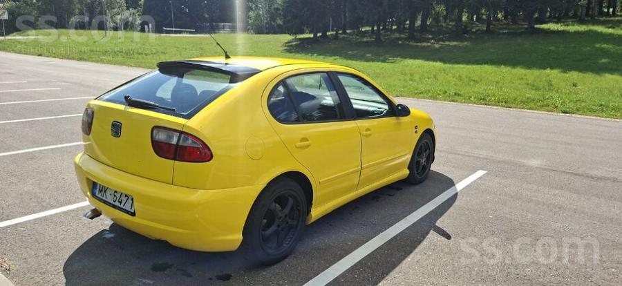 Dzeltens SEAT Leon 2005 Alūksne, ar dzinēja tilpumu 1.90 L un nobraukumu 285 tūkst. km par 1850 €, foto 7 vietnē AUTOMOTO.COM.LV