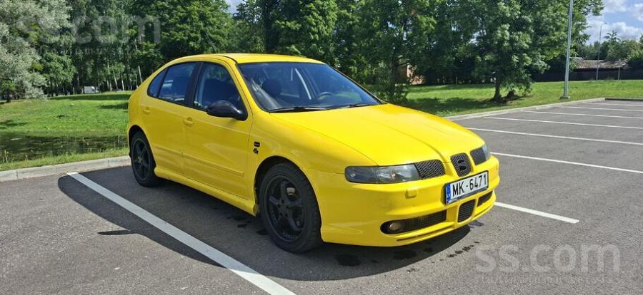 Dzeltens SEAT Leon 2005 Alūksne, ar dzinēja tilpumu 1.90 L un nobraukumu 285 tūkst. km par 1850 €, foto 9 vietnē AUTOMOTO.COM.LV