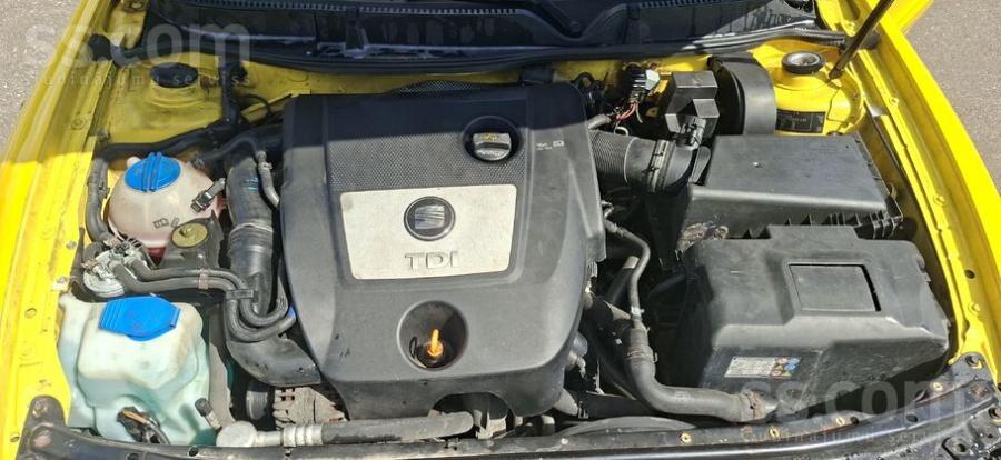 Dzeltens SEAT Leon 2005 Alūksne, ar dzinēja tilpumu 1.90 L un nobraukumu 285 tūkst. km par 1850 €, foto 12 vietnē AUTOMOTO.COM.LV
