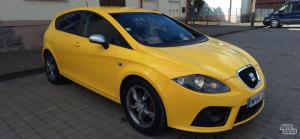 Yellow SEAT Leon 2006 in Silute, with an engine capacity of 2.00 L and mileage of 270 thousand km for 1750 €, photo 3 on AUTOMOTO.COM.LV
