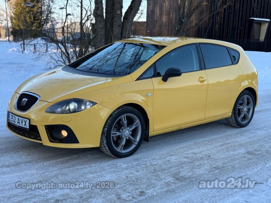 Dzeltens SEAT Leon 2007 Tartu, ar dzinēja tilpumu 2.00 L un nobraukumu 291 tūkst. km par 3999 €, foto 1 vietnē AUTOMOTO.COM.LV