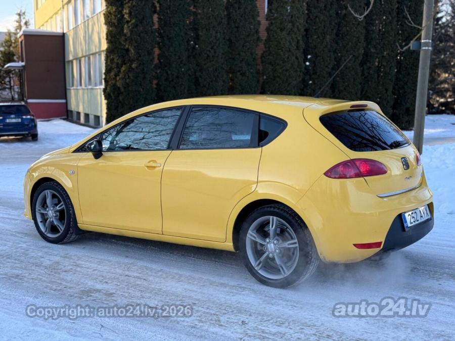 Dzeltens SEAT Leon 2007 Tartu, ar dzinēja tilpumu 2.00 L un nobraukumu 291 tūkst. km par 3999 €, foto 7 vietnē AUTOMOTO.COM.LV