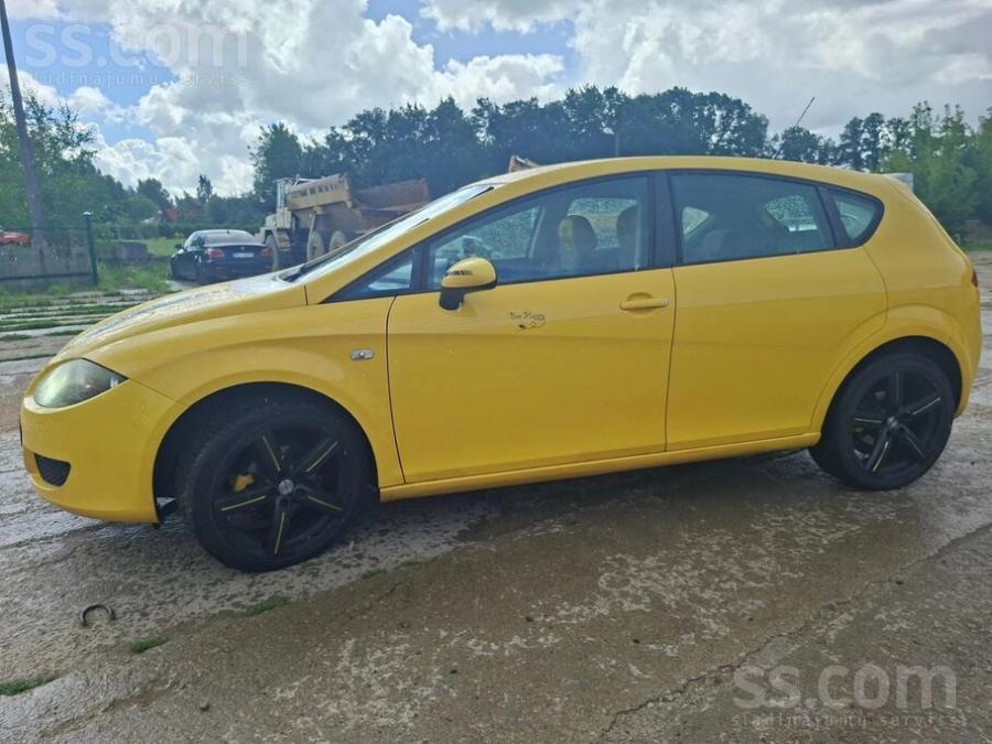 Dzeltens SEAT Leon 2007 Kuldīga, ar dzinēja tilpumu 1.60 L un nobraukumu 274 tūkst. km par 1600 €, foto 1 vietnē AUTOMOTO.COM.LV