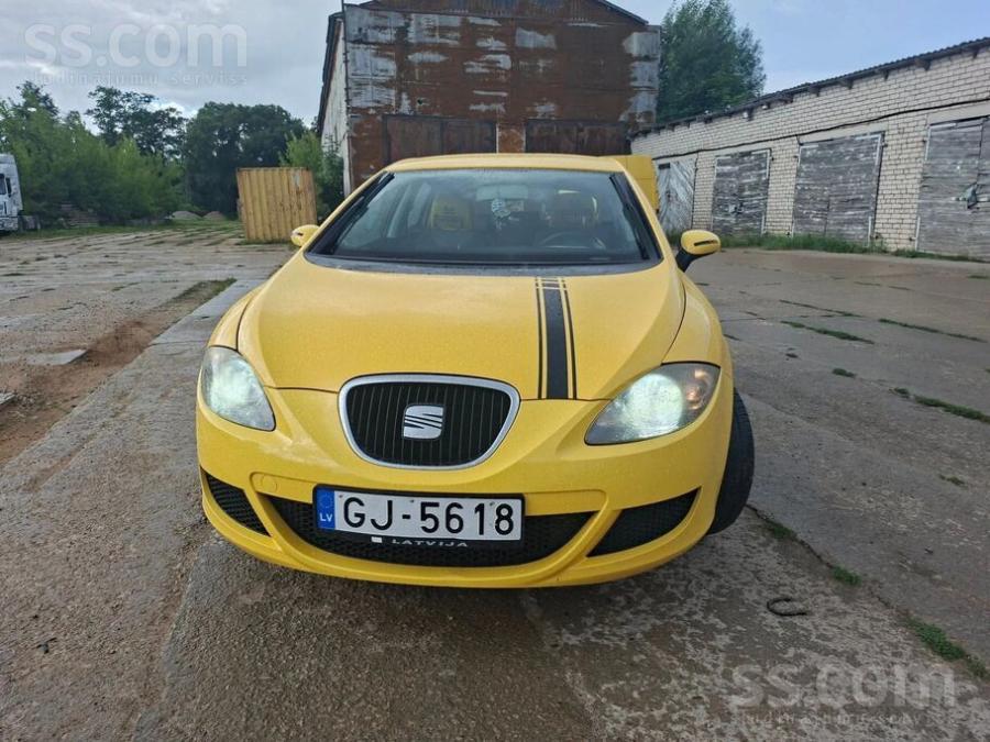 Dzeltens SEAT Leon 2007 Kuldīga, ar dzinēja tilpumu 1.60 L un nobraukumu 274 tūkst. km par 1600 €, foto 3 vietnē AUTOMOTO.COM.LV
