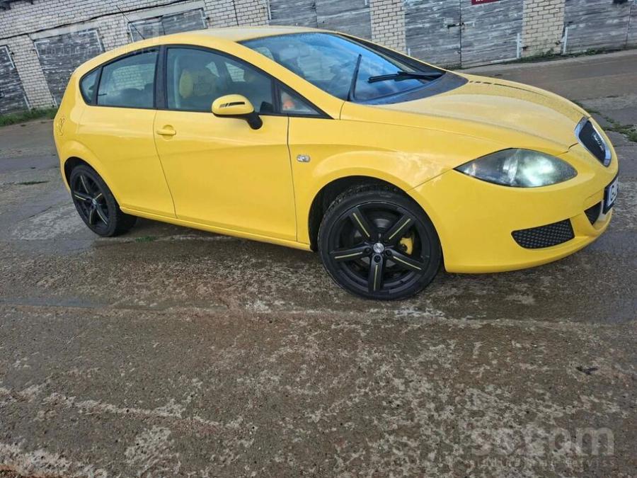 Dzeltens SEAT Leon 2007 Kuldīga, ar dzinēja tilpumu 1.60 L un nobraukumu 274 tūkst. km par 1600 €, foto 5 vietnē AUTOMOTO.COM.LV