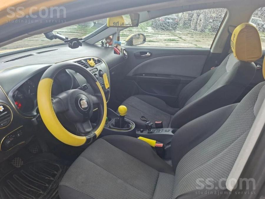 Dzeltens SEAT Leon 2007 Kuldīga, ar dzinēja tilpumu 1.60 L un nobraukumu 274 tūkst. km par 1600 €, foto 7 vietnē AUTOMOTO.COM.LV
