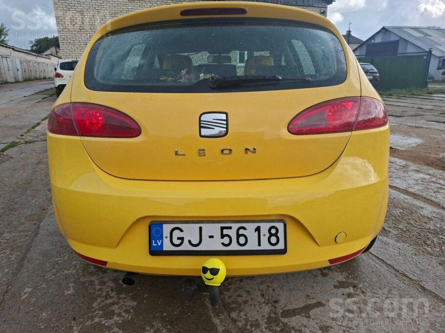 Dzeltens SEAT Leon 2007 Kuldīga, ar dzinēja tilpumu 1.60 L un nobraukumu 274 tūkst. km par 1600 €, foto 9 vietnē AUTOMOTO.COM.LV